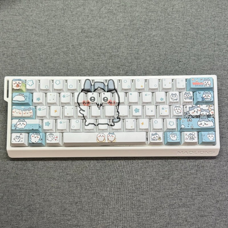 Chiikawa Theme Keycaps For Mechanical Keyboard Keycaps 125 Keys Set PBT ...