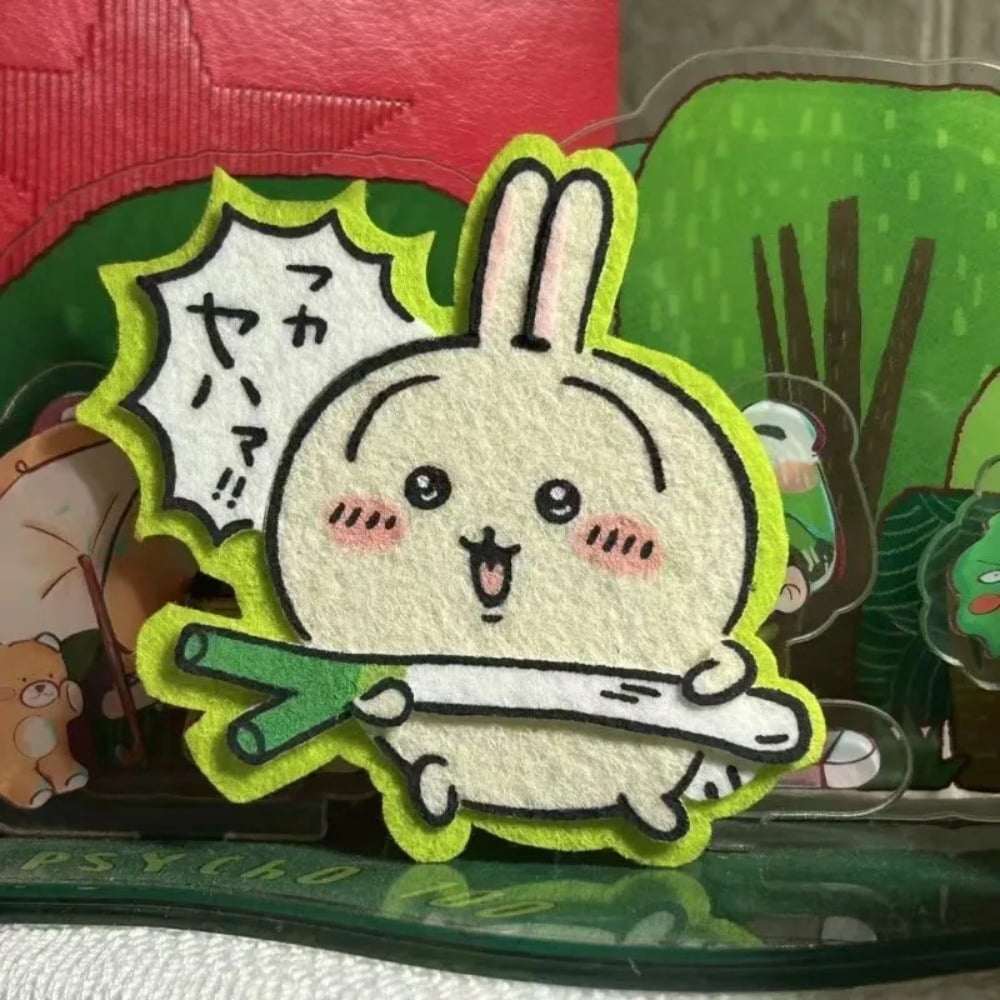 Chiikawa Usagi Nonwoven Fabric Hanging Ornaments Cute Decoration ...