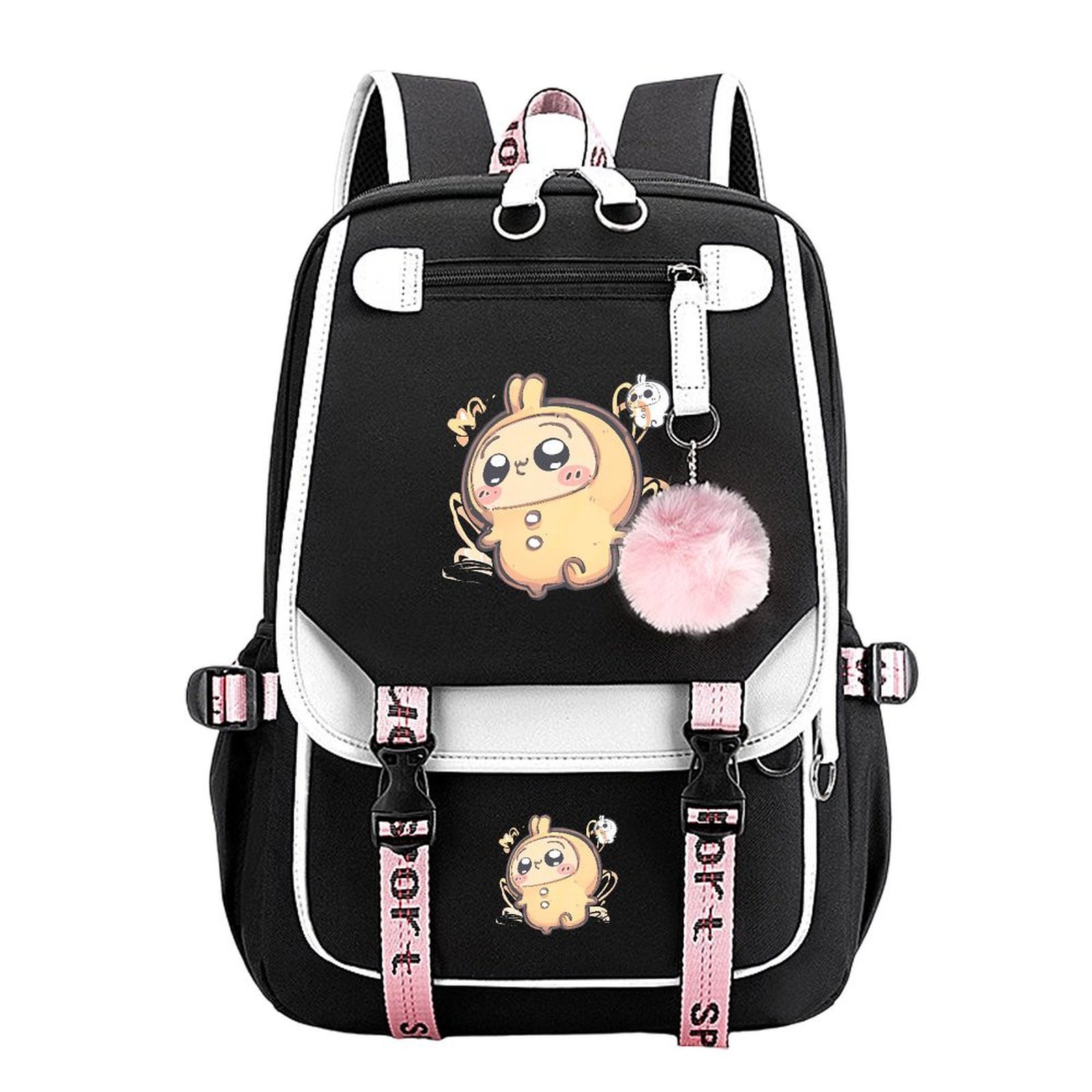 Chiikawa Usagi Outdoor Travel Backpack Double Shoulder Bag School Bag ...
