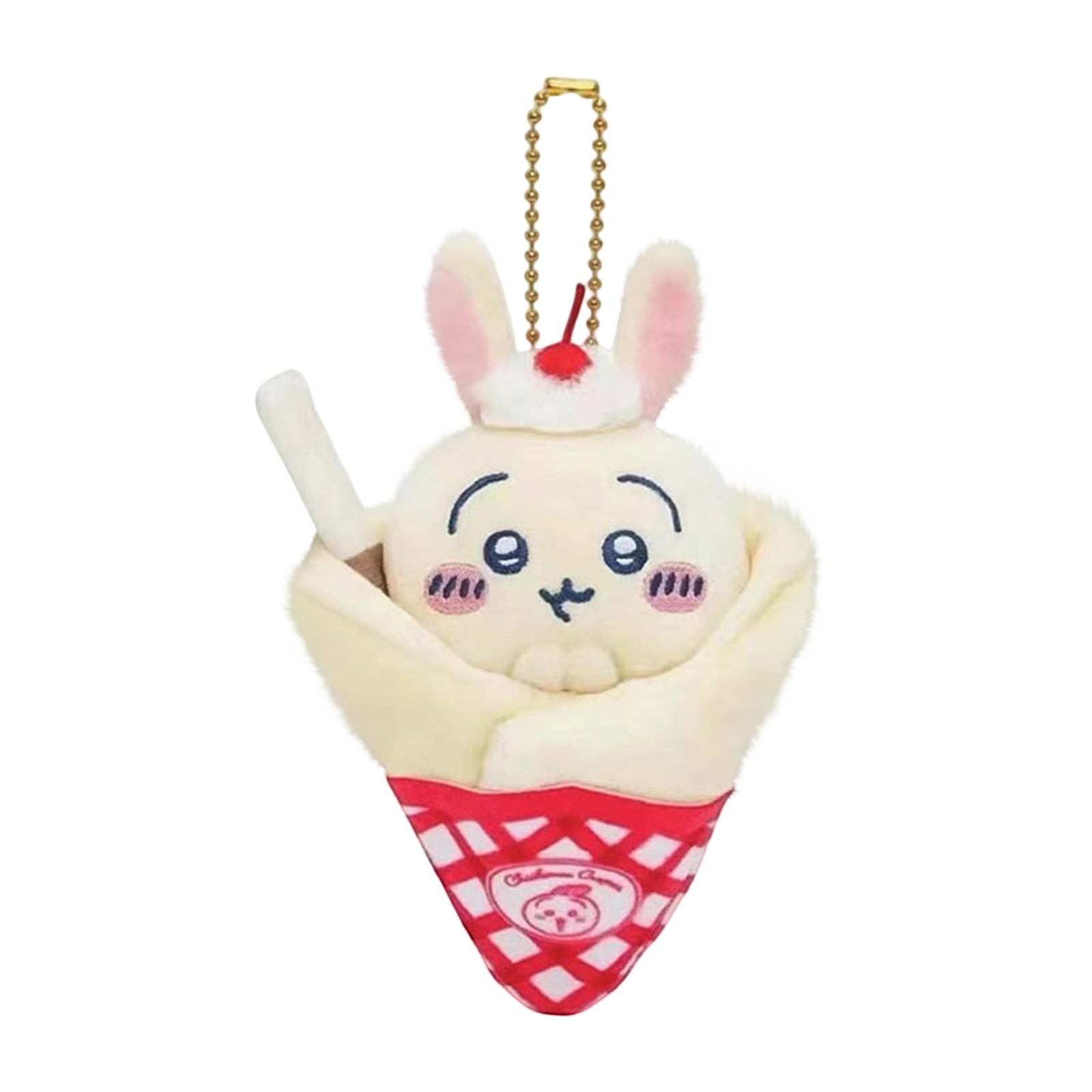 Chiikawa Usagi Stuffed Animal Keychain Pendant, 4.7" Kawaii Usagi ...