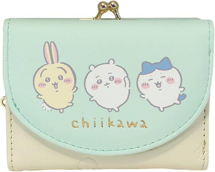 Chiikawa Wallet Trifold Wallet Rabbit Coin Purse Character Coin Purse ...