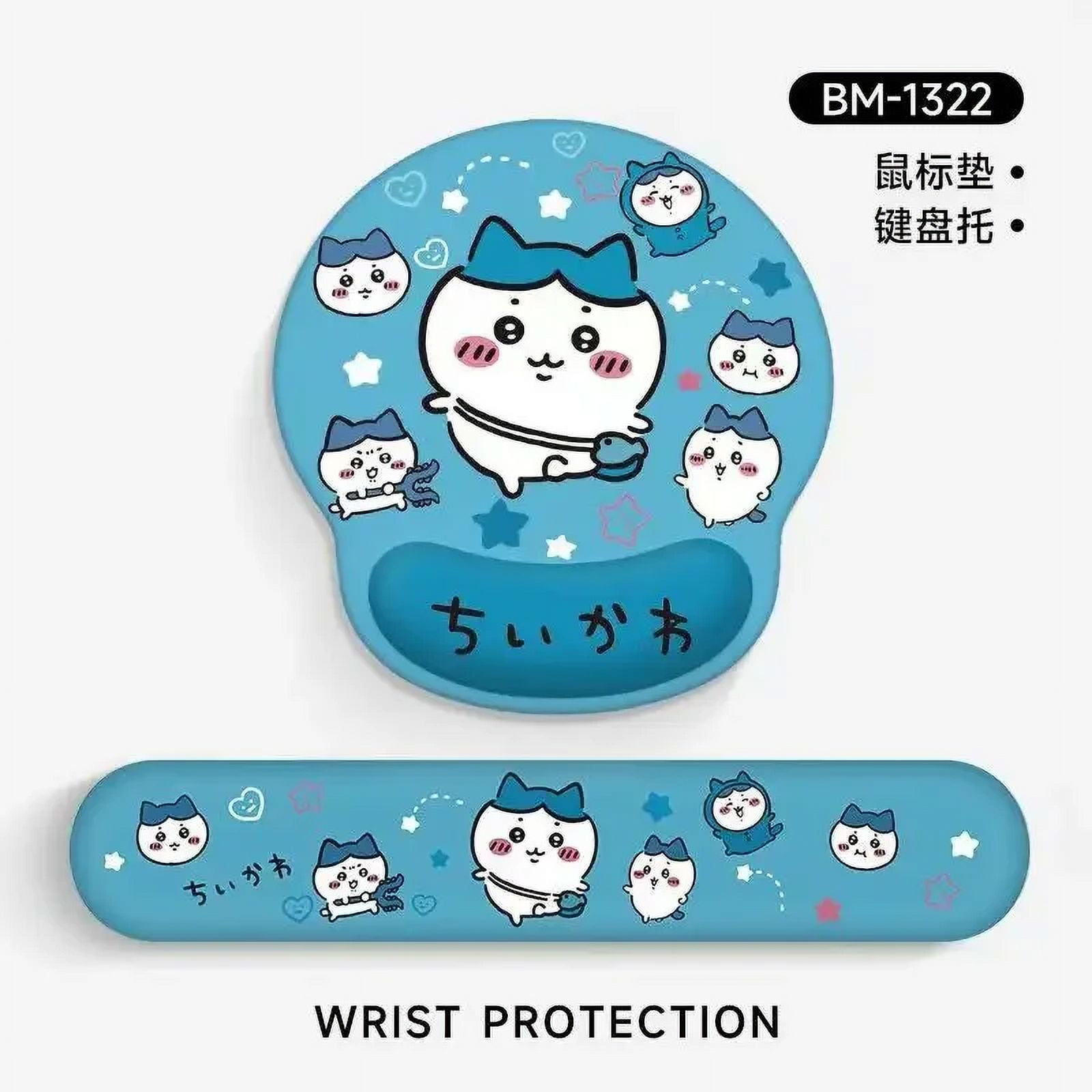 Chiikawa Wrist Mouse Pad for Women Cartoon Cute Usaki Jiyi Wrist Pad ...