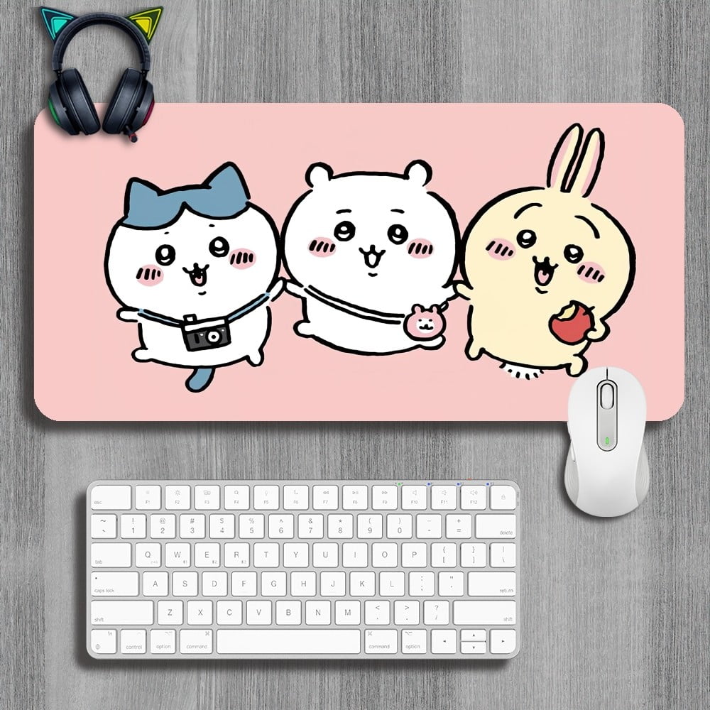 Chiikawa kawaii Mouse pad Non-slip Lockedge Office Student Gaming ...