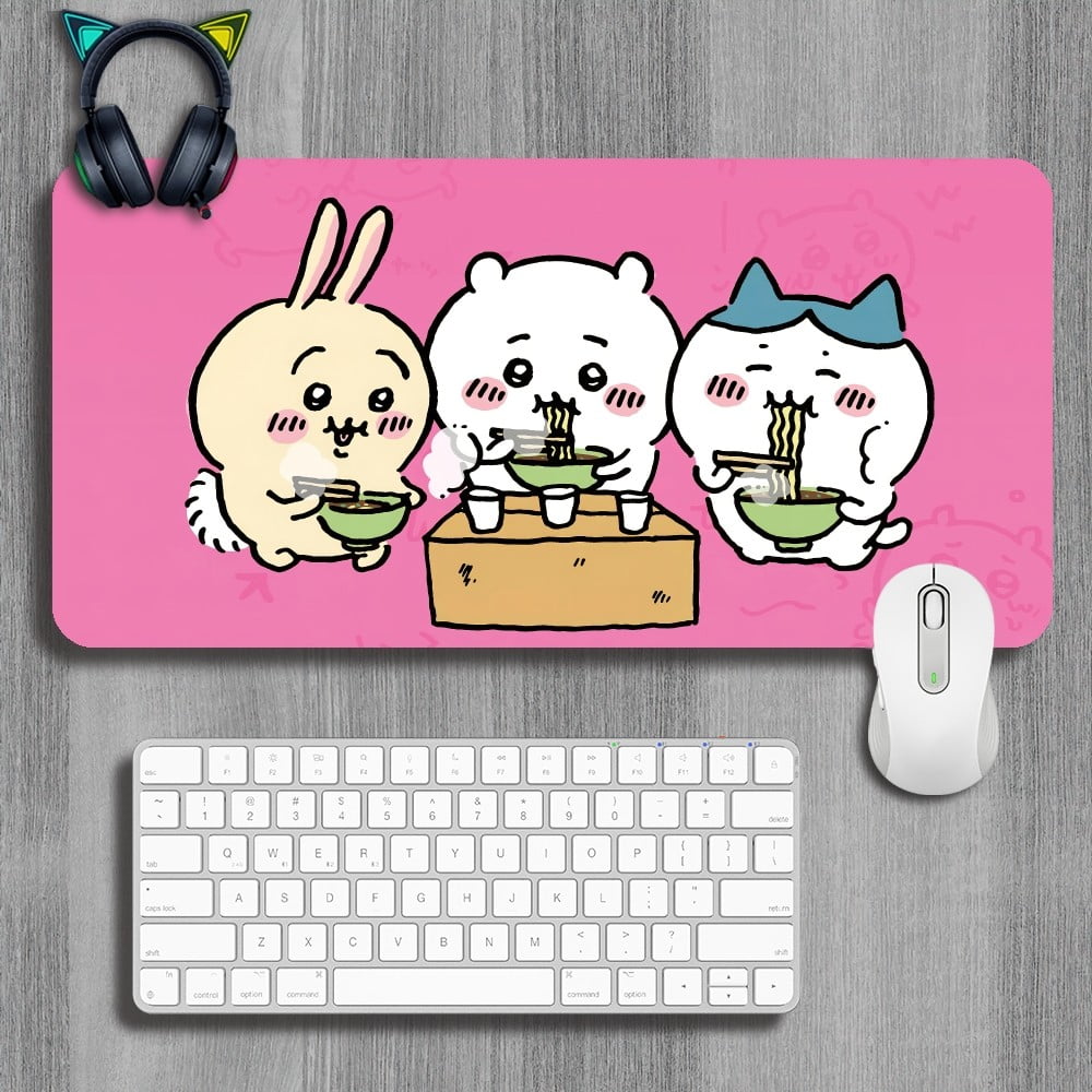Chiikawa kawaii Mouse pad Non-slip Lockedge Office Student Gaming ...