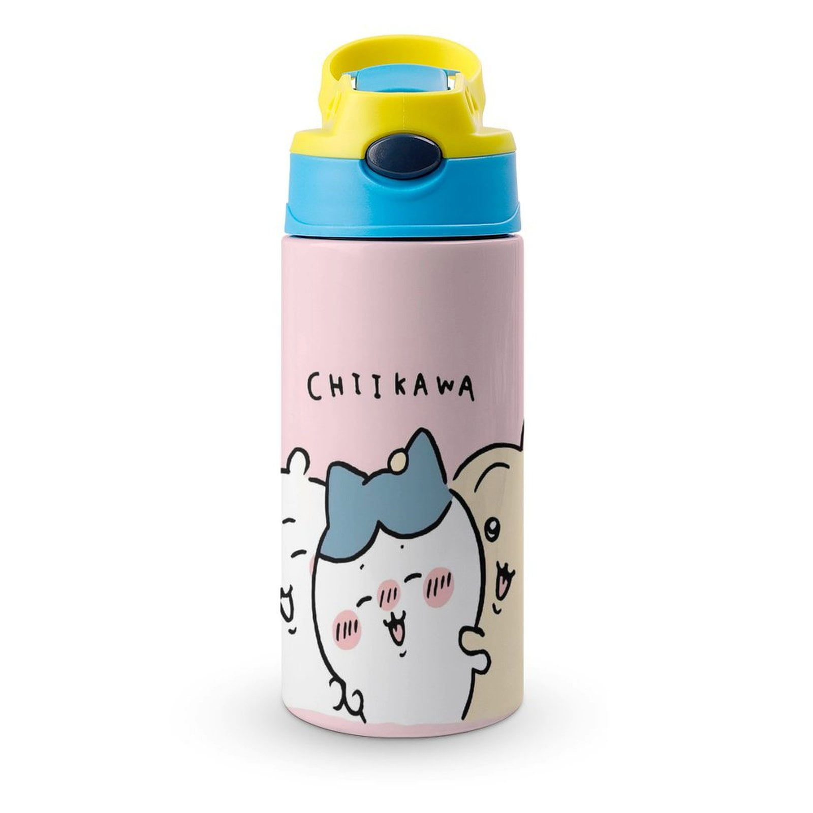 Chiikawa kids stainless steel water cup with straw 350ml - Walmart.com
