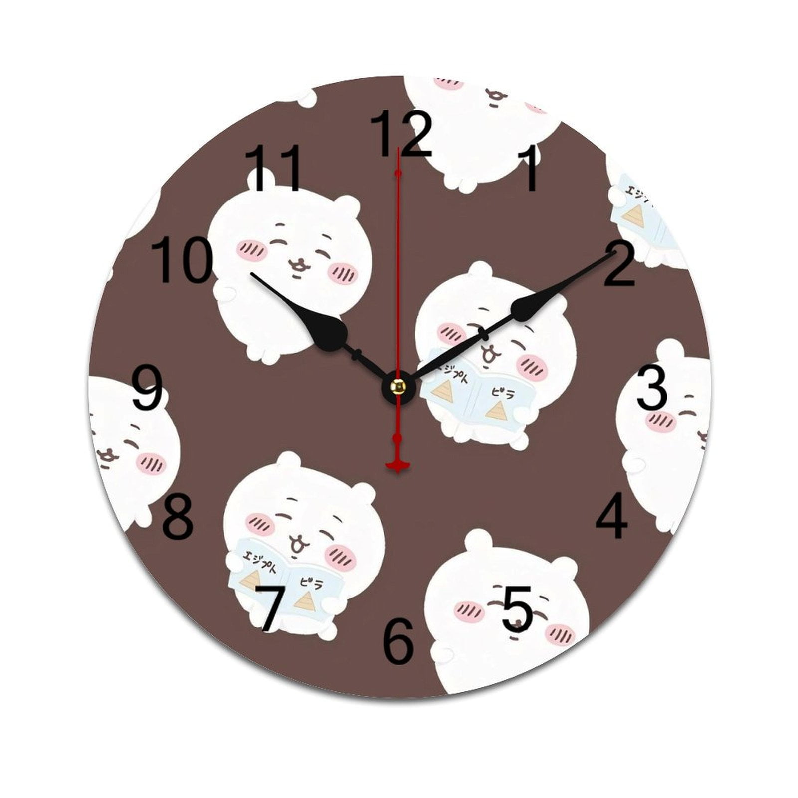 Chiikawa wall clocks battery operated decorative 30cm/11.8in - Walmart.com