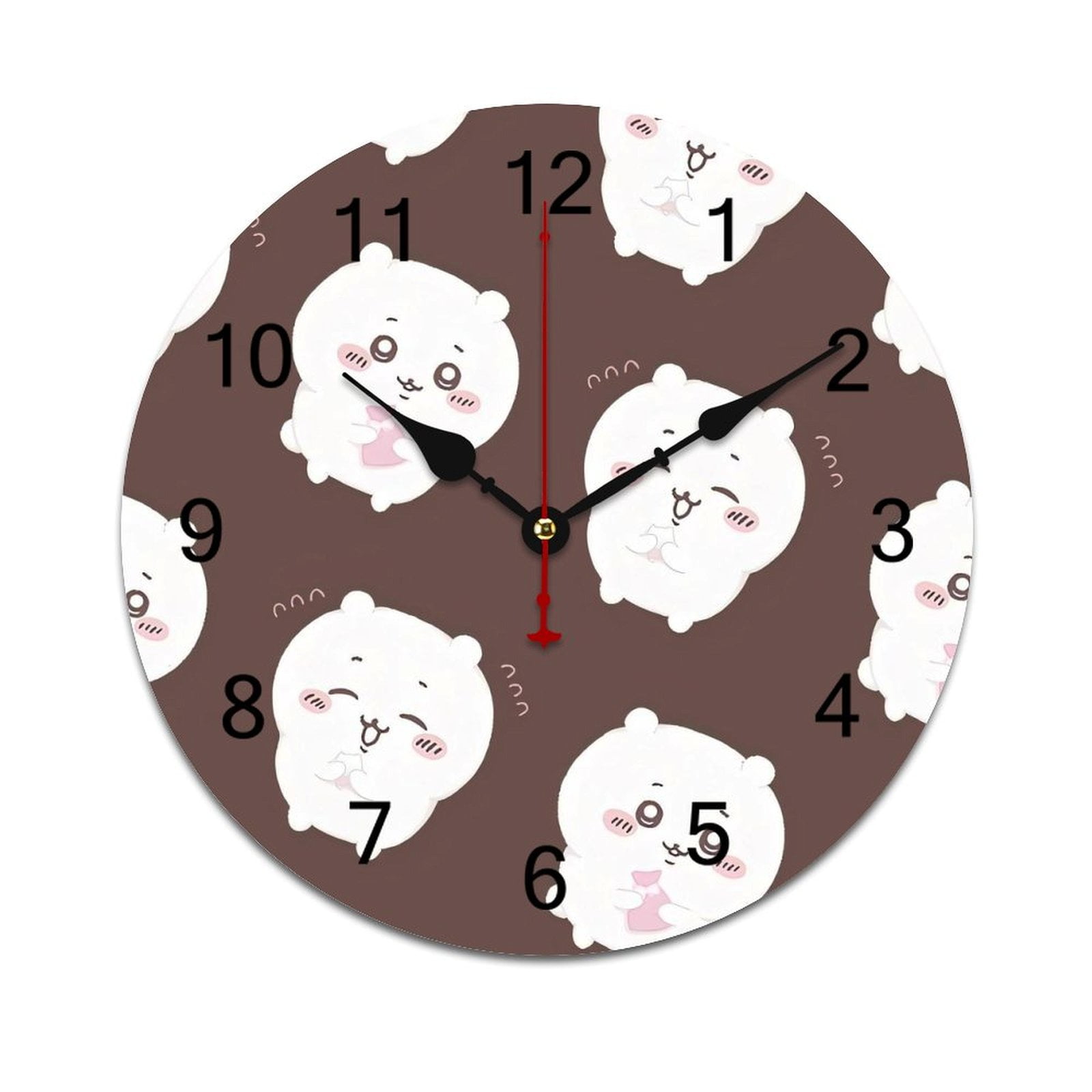 Chiikawa wall clocks battery operated decorative 30cm/11.8in - Walmart.com