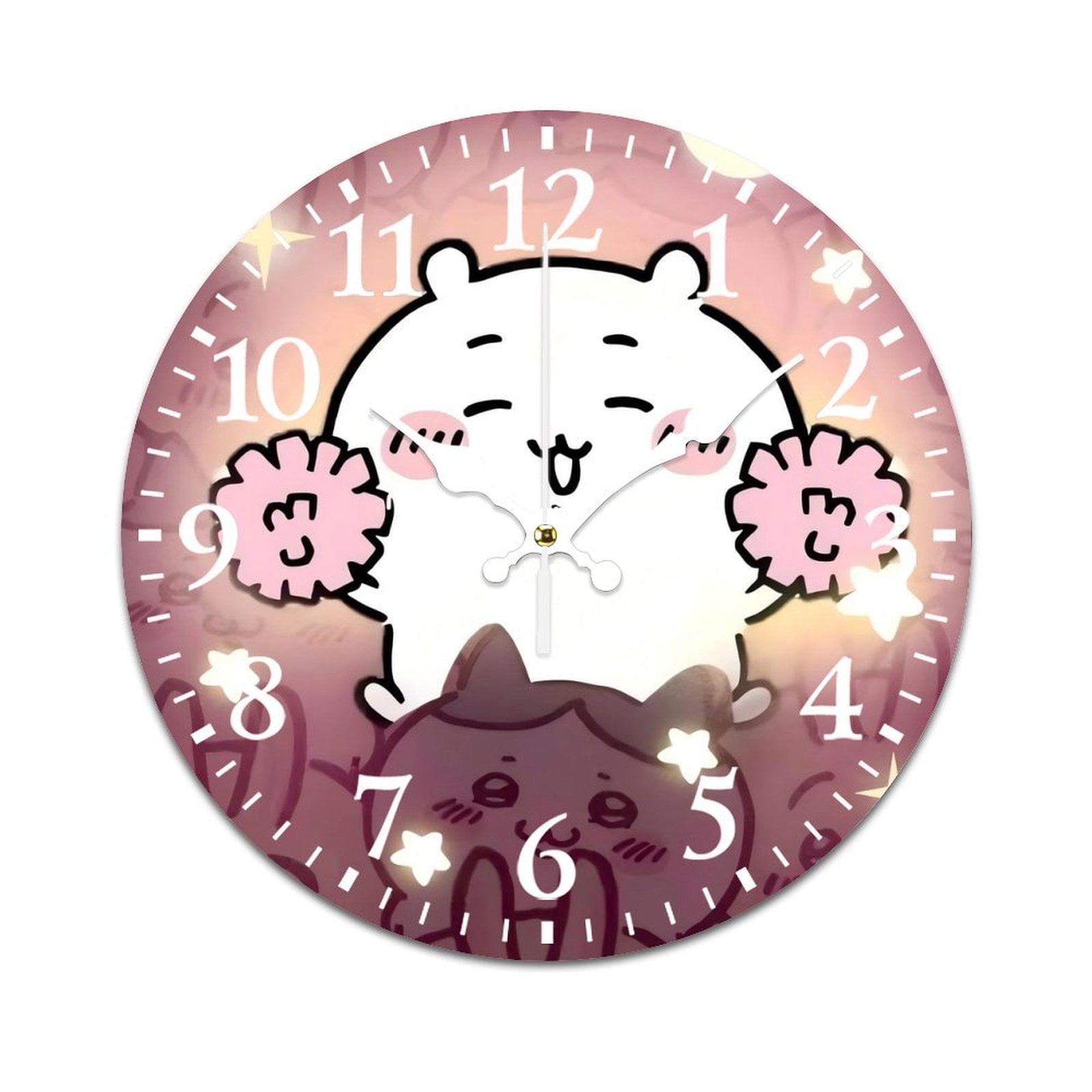 Chiikawa wall clocks battery operated decorative 30cm/11.8in - Walmart.com