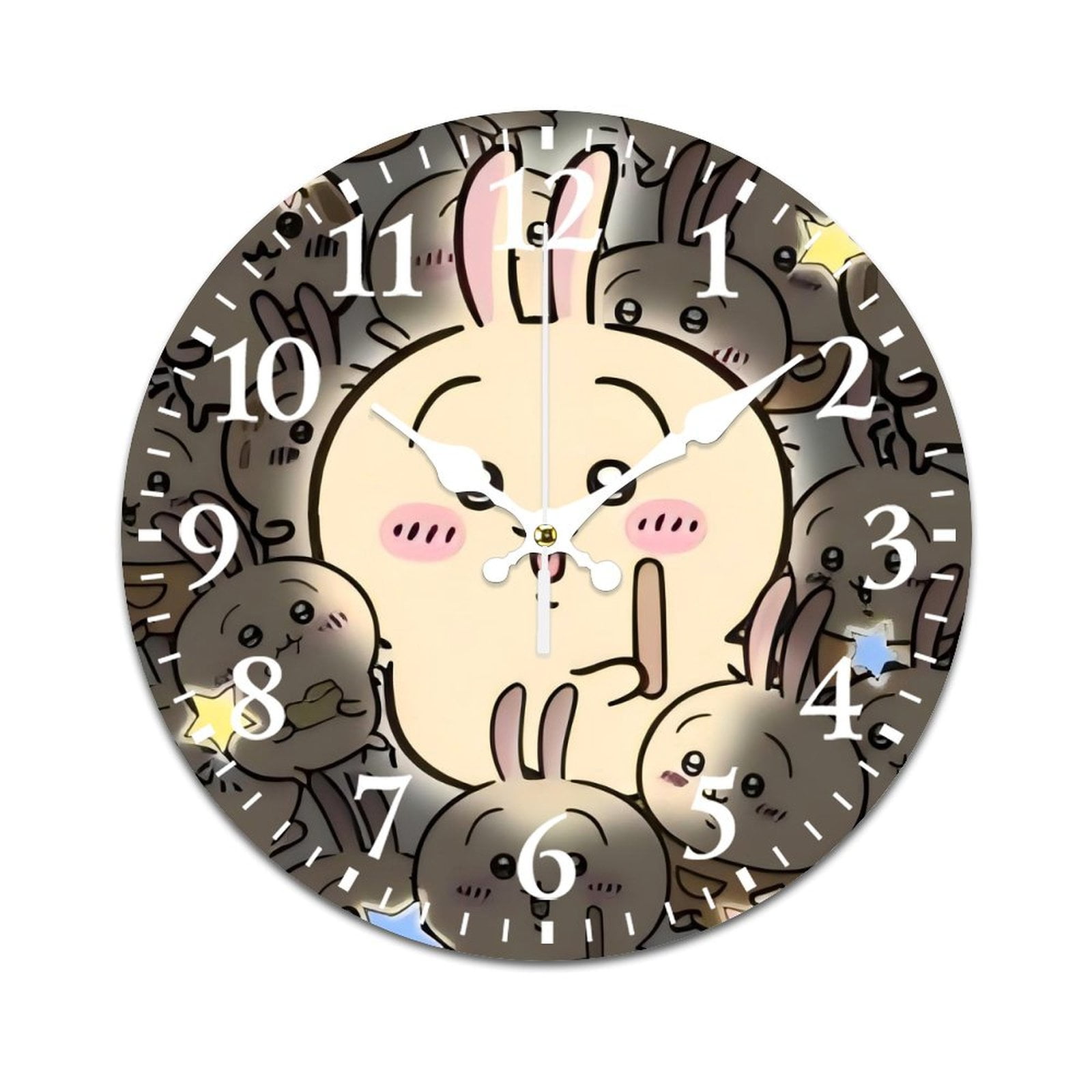 Chiikawa wall clocks battery operated decorative 34cm/13.39in - Walmart.com