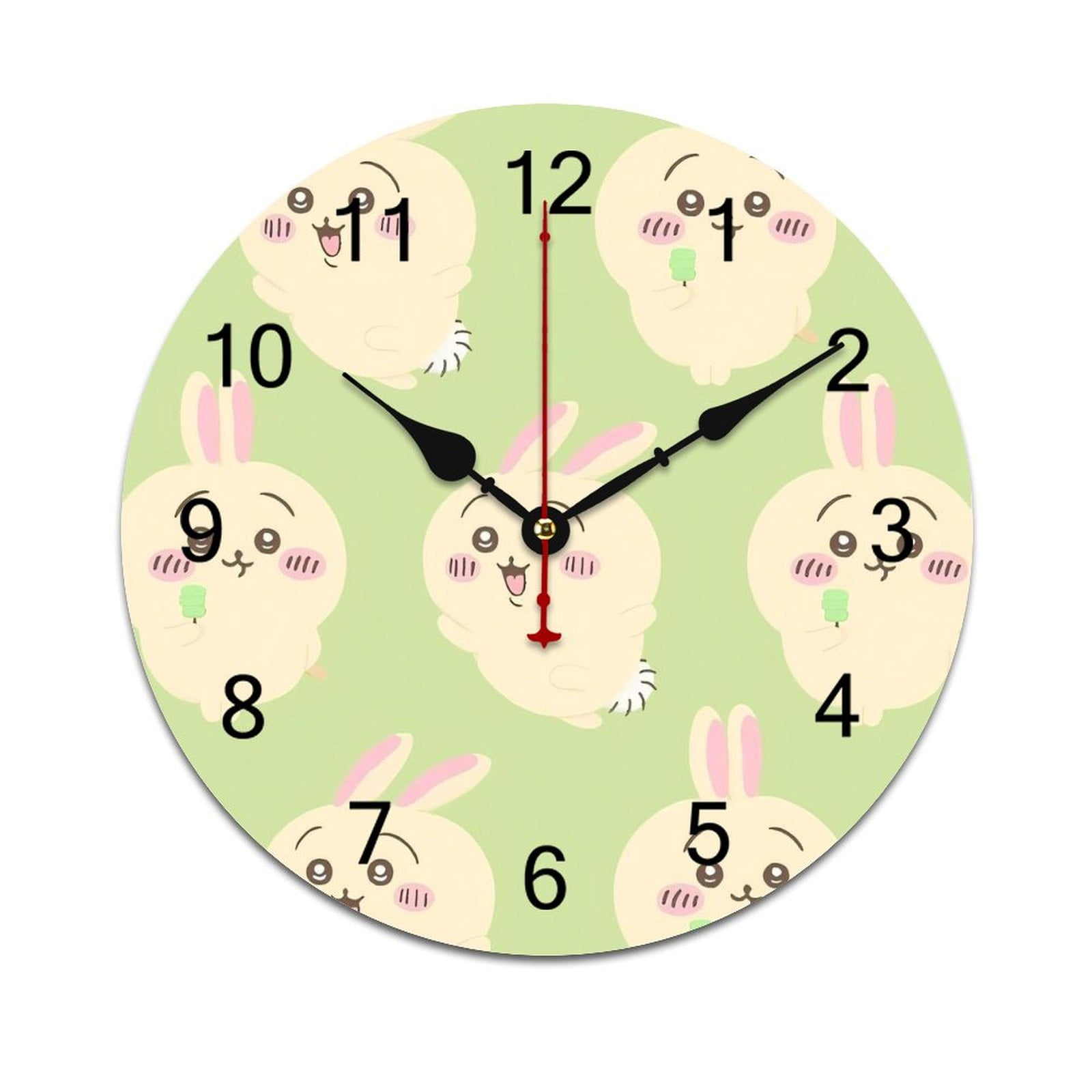 Chiikawa wall clocks battery operated decorative 34cm/13.39in - Walmart.com