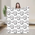 Chiikawaa Momonga Plush Blanket Japanese Anime Customized Throw Blanket ...