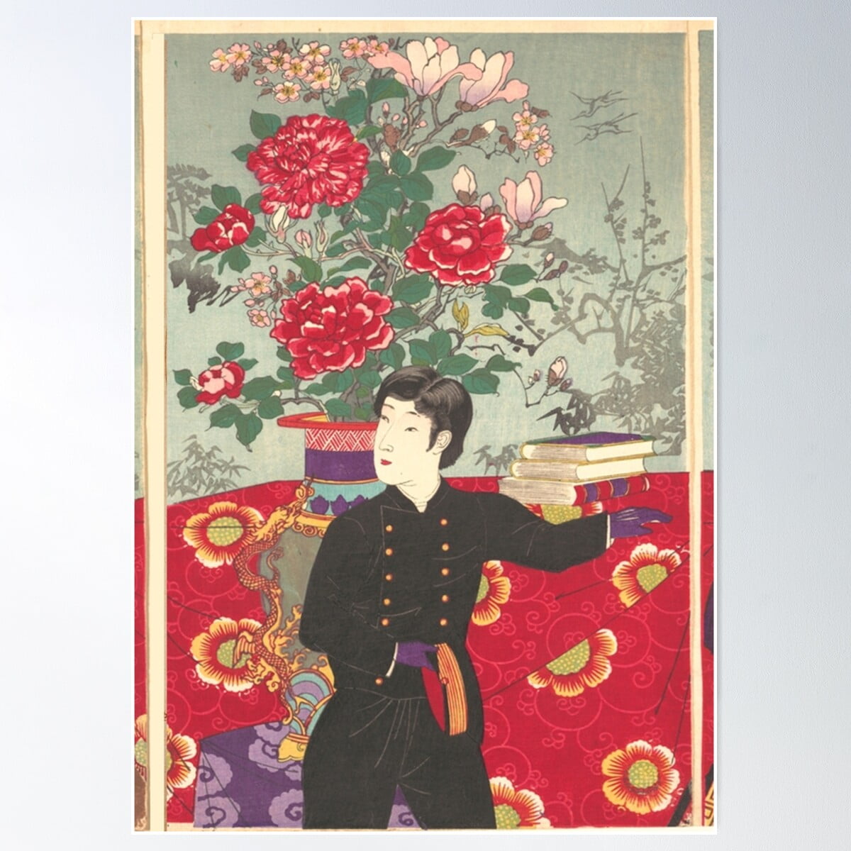 Chikanobu - Mirror Of Japanese Nobility - Part Ii Poster Wall Art ...