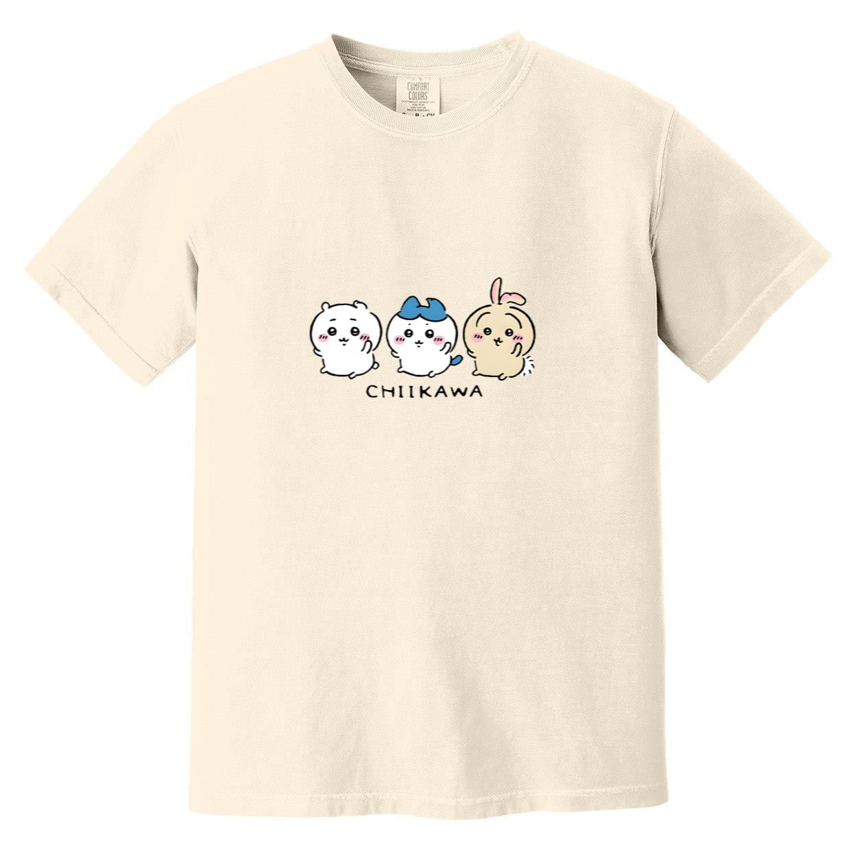 Chikawa Trio In Pastel Cute Kawaii Japanese Cartoon Merch Comfort Color ...