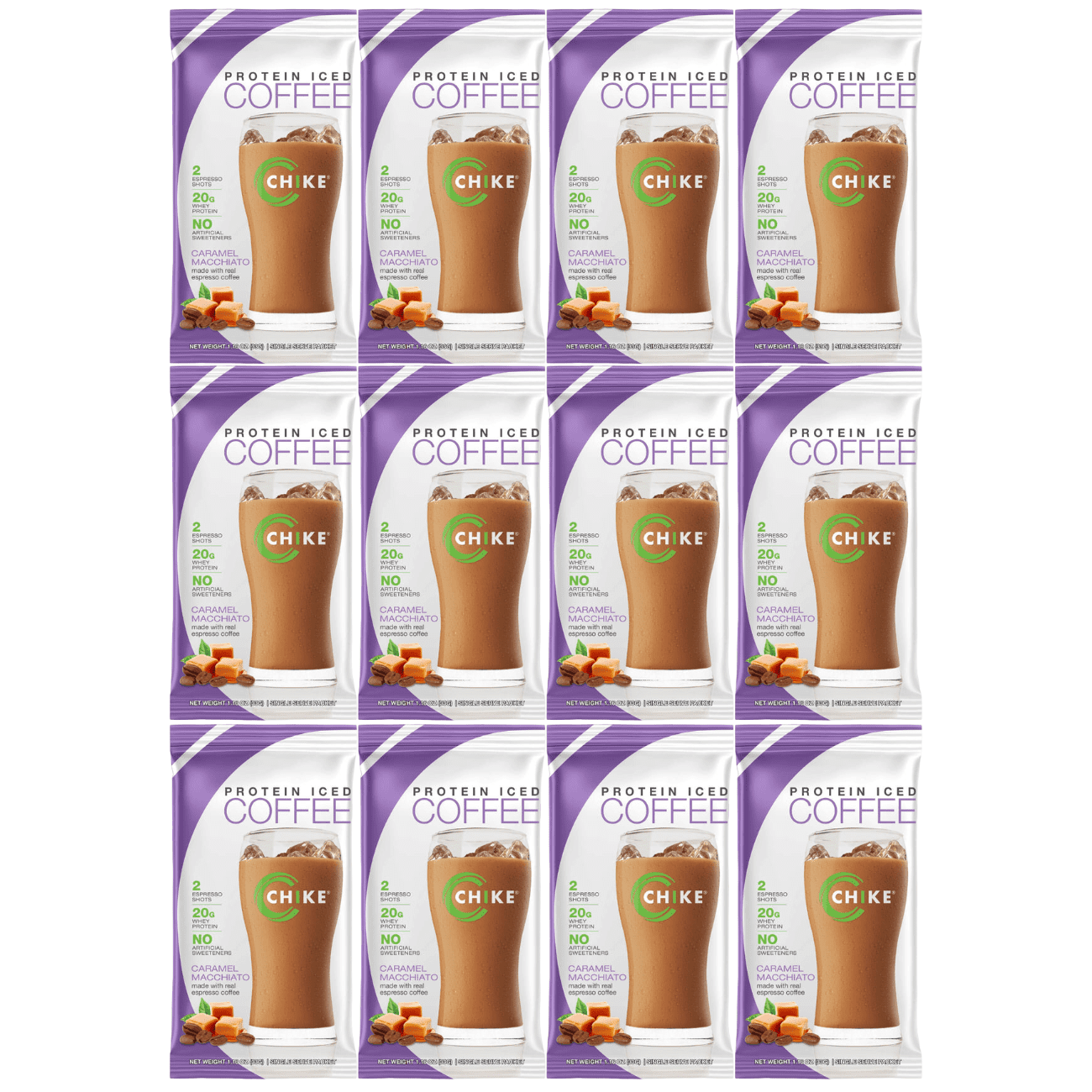 Chike Nutrition Natural High Protein Iced Coffee Single Packets ...