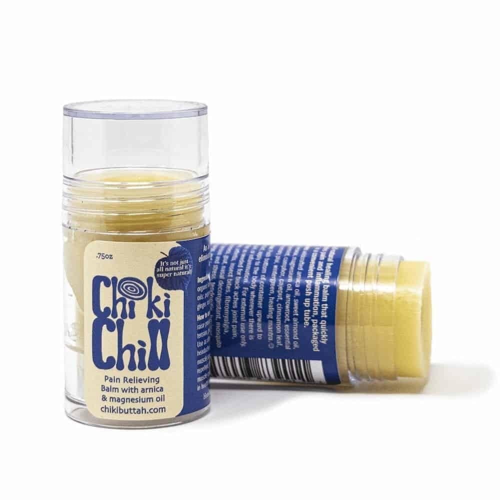 Chiki Buttah Organic Chiki Chill Balm with Arnica & Magnesium Oil for ...
