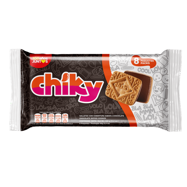 Chiky Chocolate Cookies 11.28 Oz Bag - Walmart.com