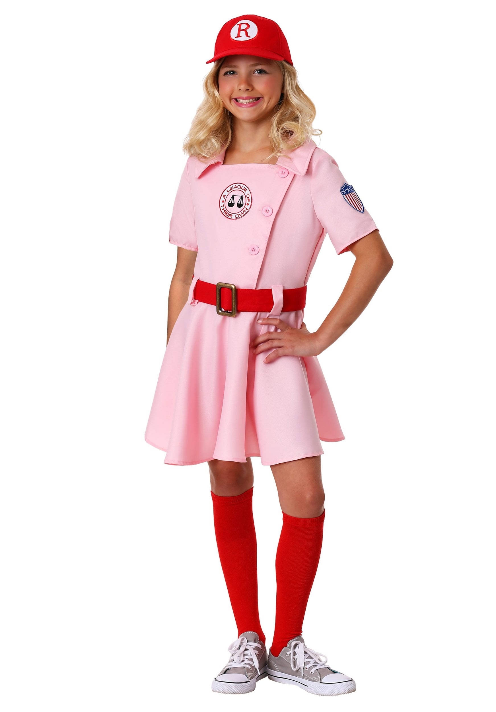 Kids Halloween Costume - A League of Their Own Dottie for Girls ...
