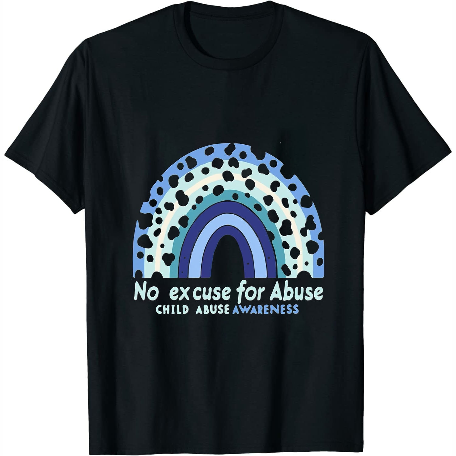 Child Abuse Awareness Month Short Sleeve Womens T-Shirt - Walmart.com