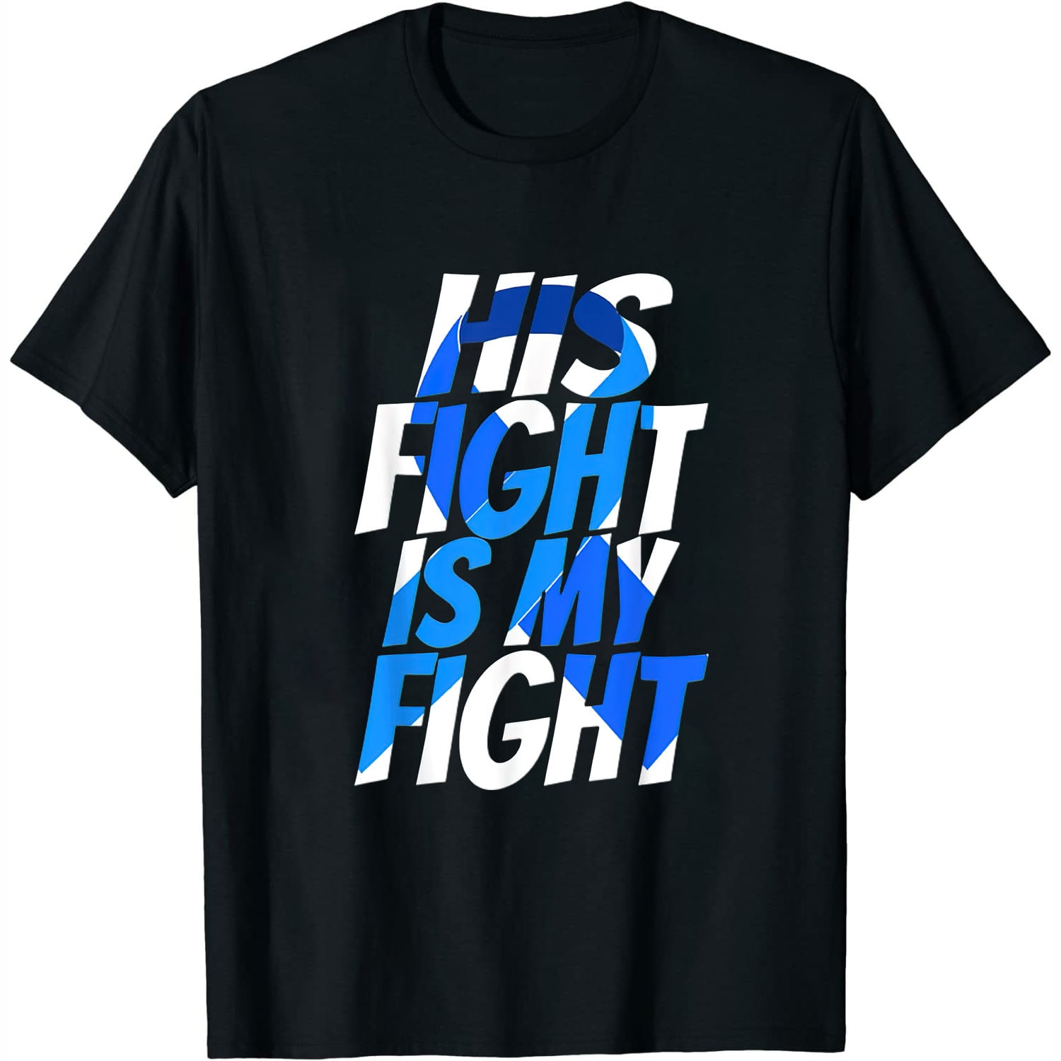 Child Abuse Awareness Shirts For Him Blue Ribbon Shirt - Walmart.com