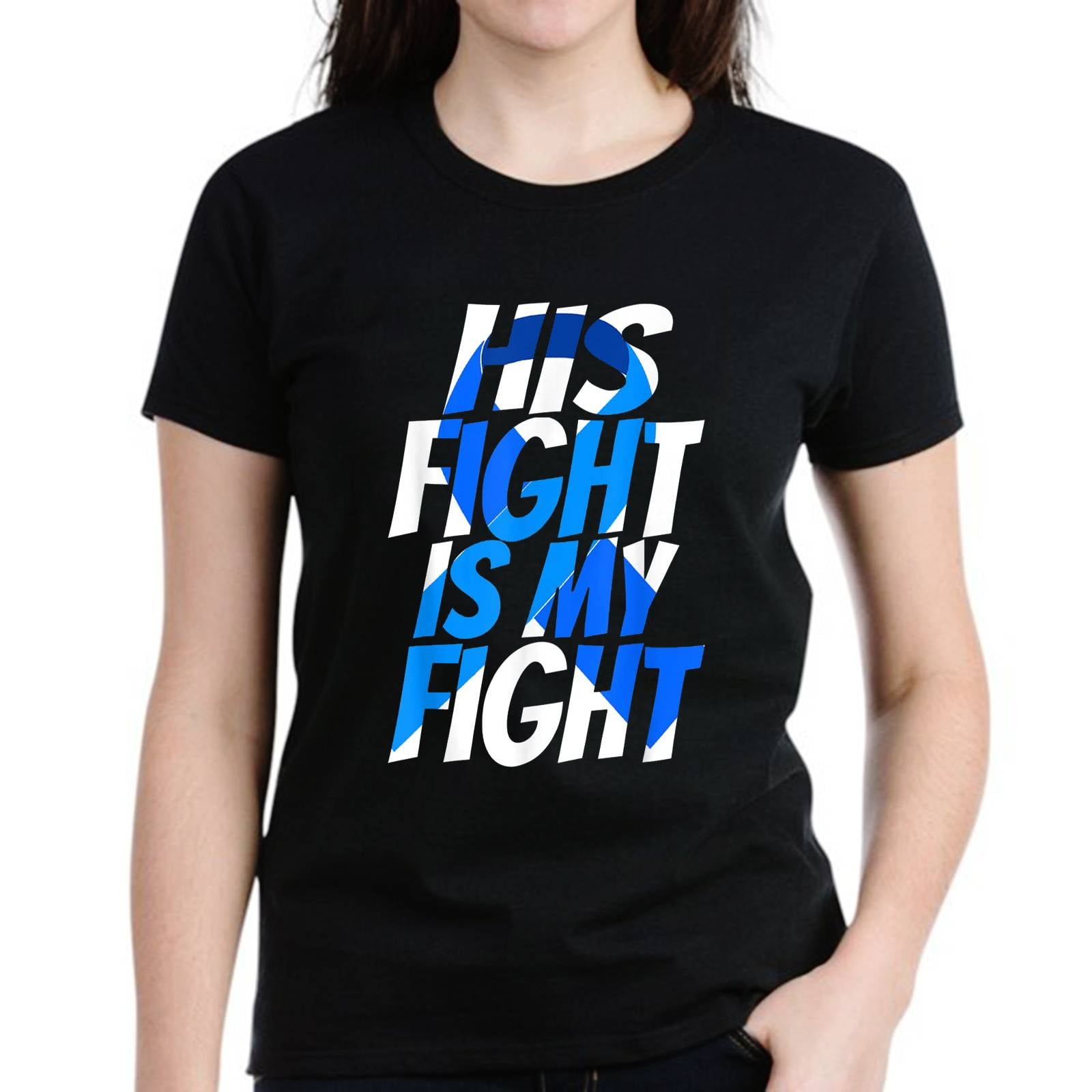 Child Abuse Awareness Shirts For Him Blue Ribbon T-Shirt - Walmart.com