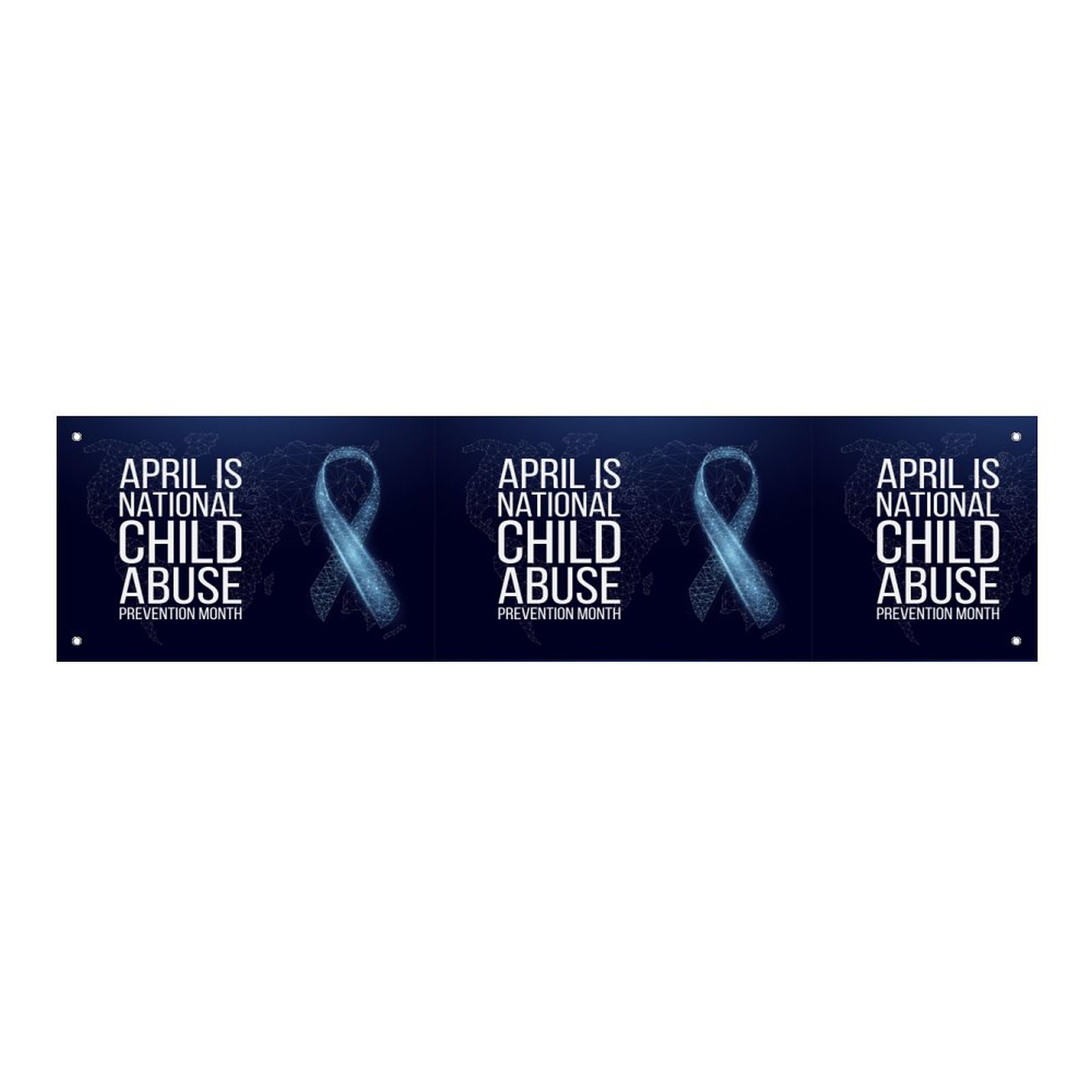 Child Abuse Prevention Awareness Month Banners Flag Hanging Backdrop ...