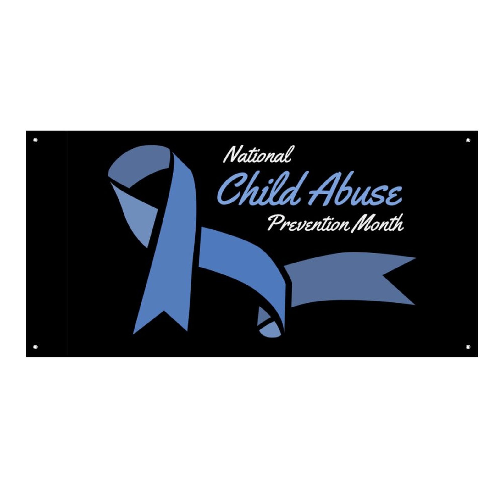 Child Abuse Prevention Awareness Month Banners Flag Hanging Backdrop ...