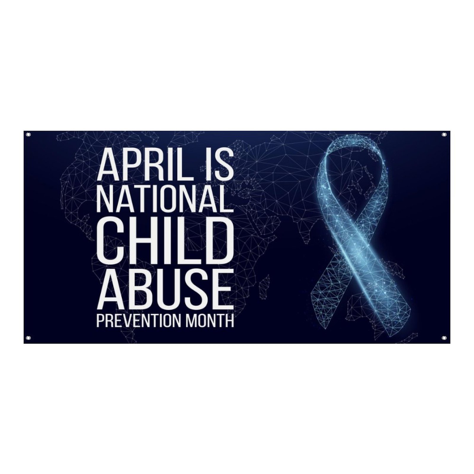 Child Abuse Prevention Awareness Month Banners Flag Hanging Backdrop ...