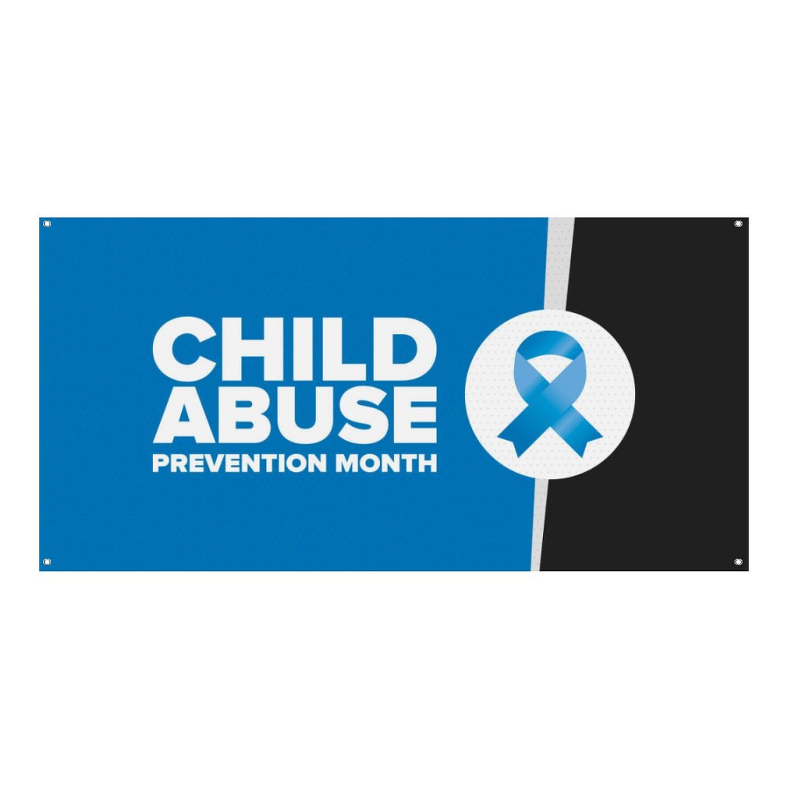 Child Abuse Prevention Awareness Month Banners Flag Hanging Backdrop ...