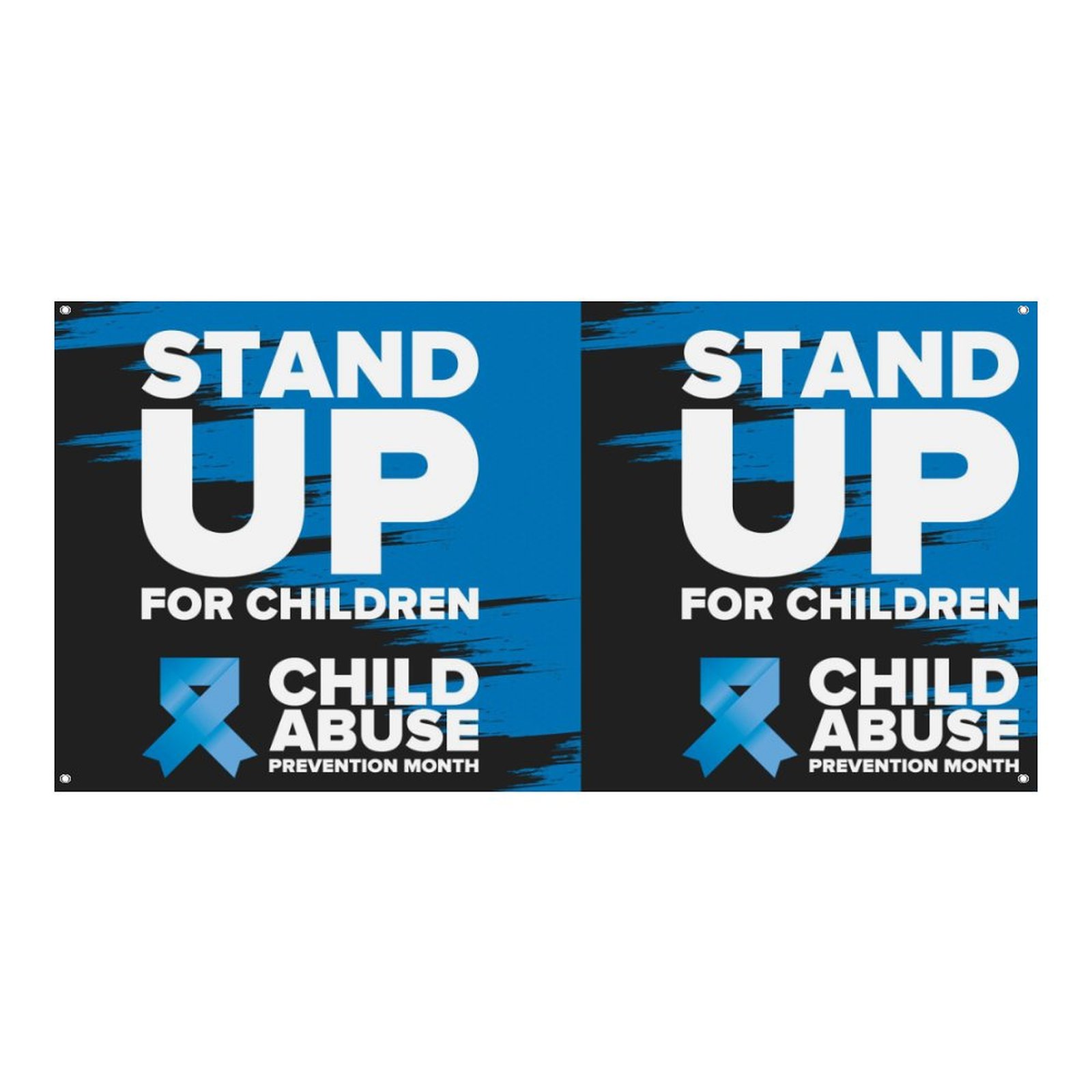 Child Abuse Prevention Awareness Month Banners Flag Hanging Backdrop ...
