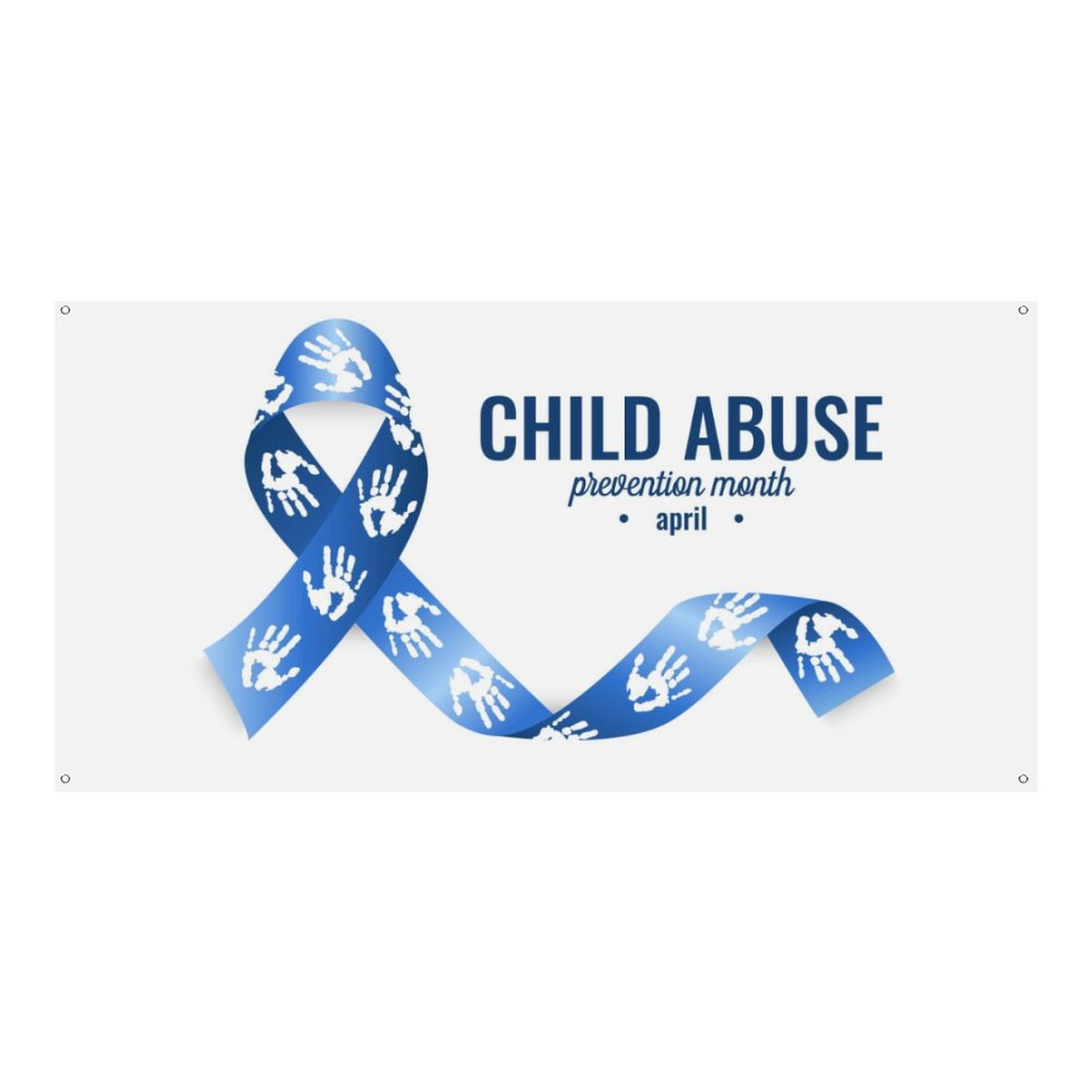 Child Abuse Prevention Awareness Month Banners Flag Hanging Backdrop ...
