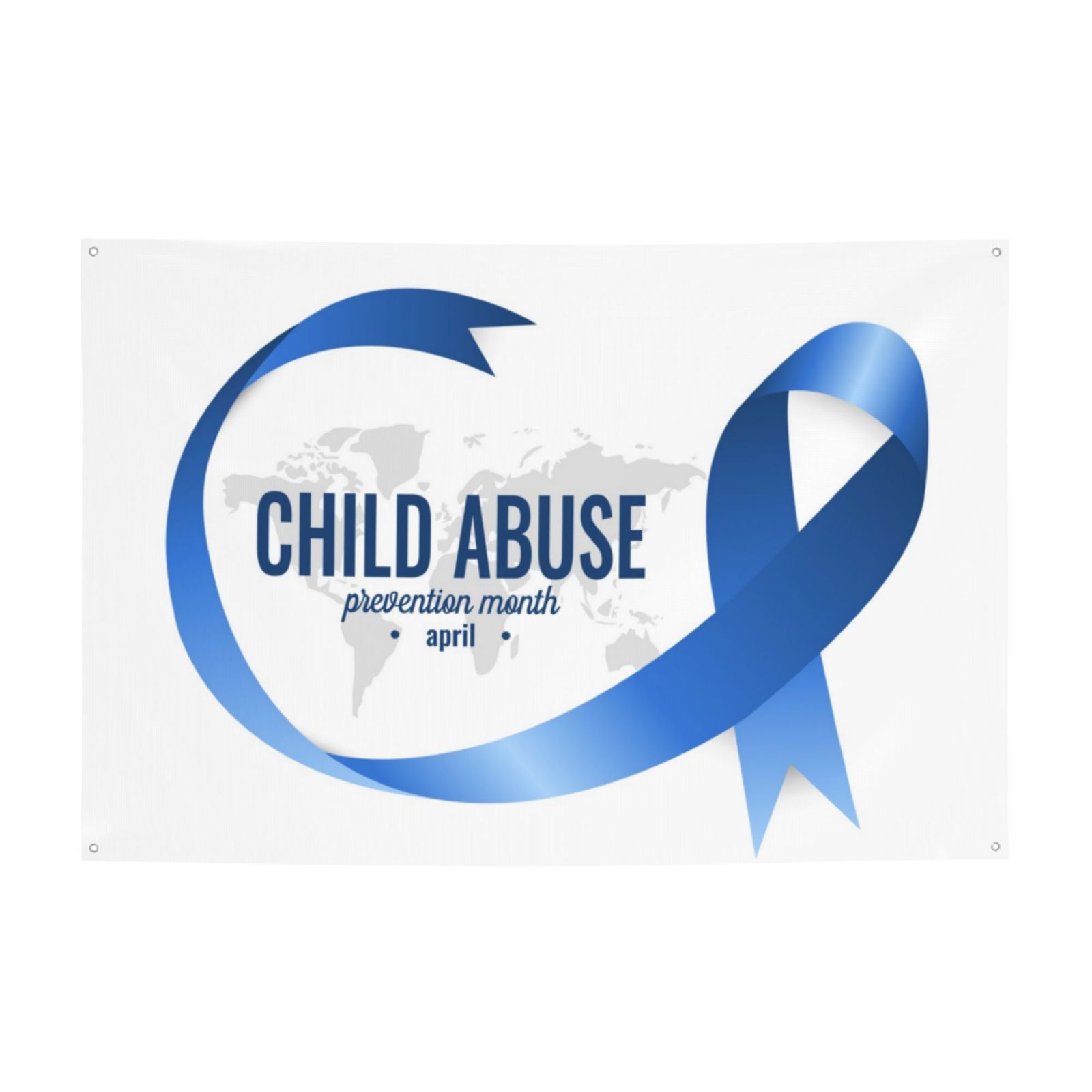Child Abuse Prevention Awareness Month Festival Banner 47x71 Inches ...