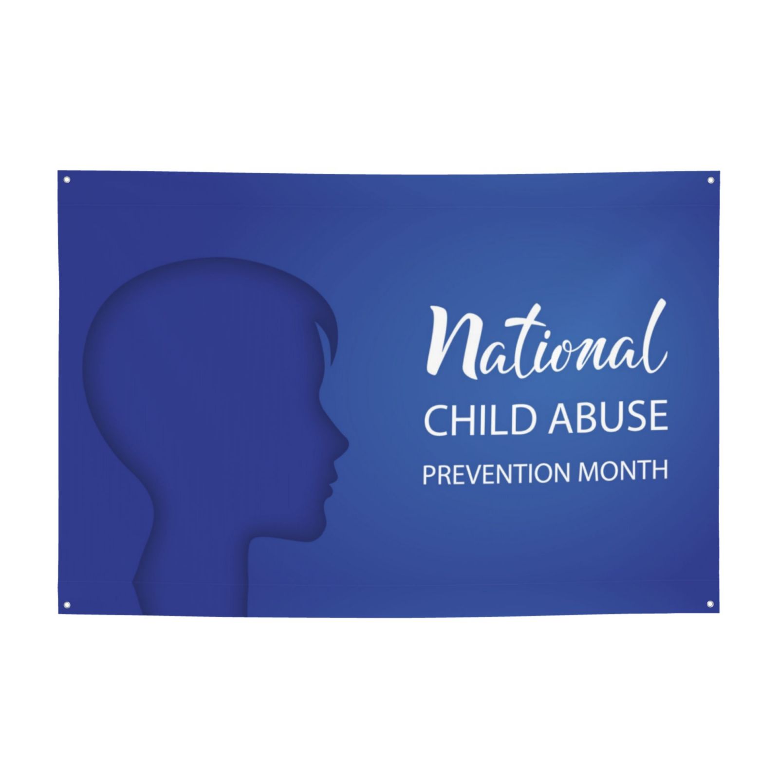 Child Abuse Prevention Awareness Month Festival Banner 47x71 Inches ...