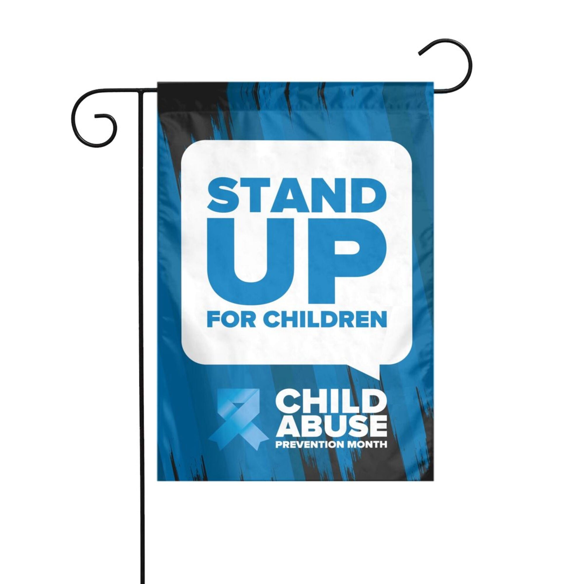 Child Abuse Prevention Awareness Month Garden Flag Decoration Yard ...