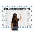 Child Abuse Prevention Word Search Game, Giant Crossword Puzzle, Large ...