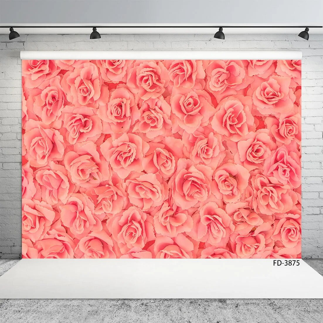 Child Baby Portrait Valentine Love Photography Pink Flower Rose Board ...