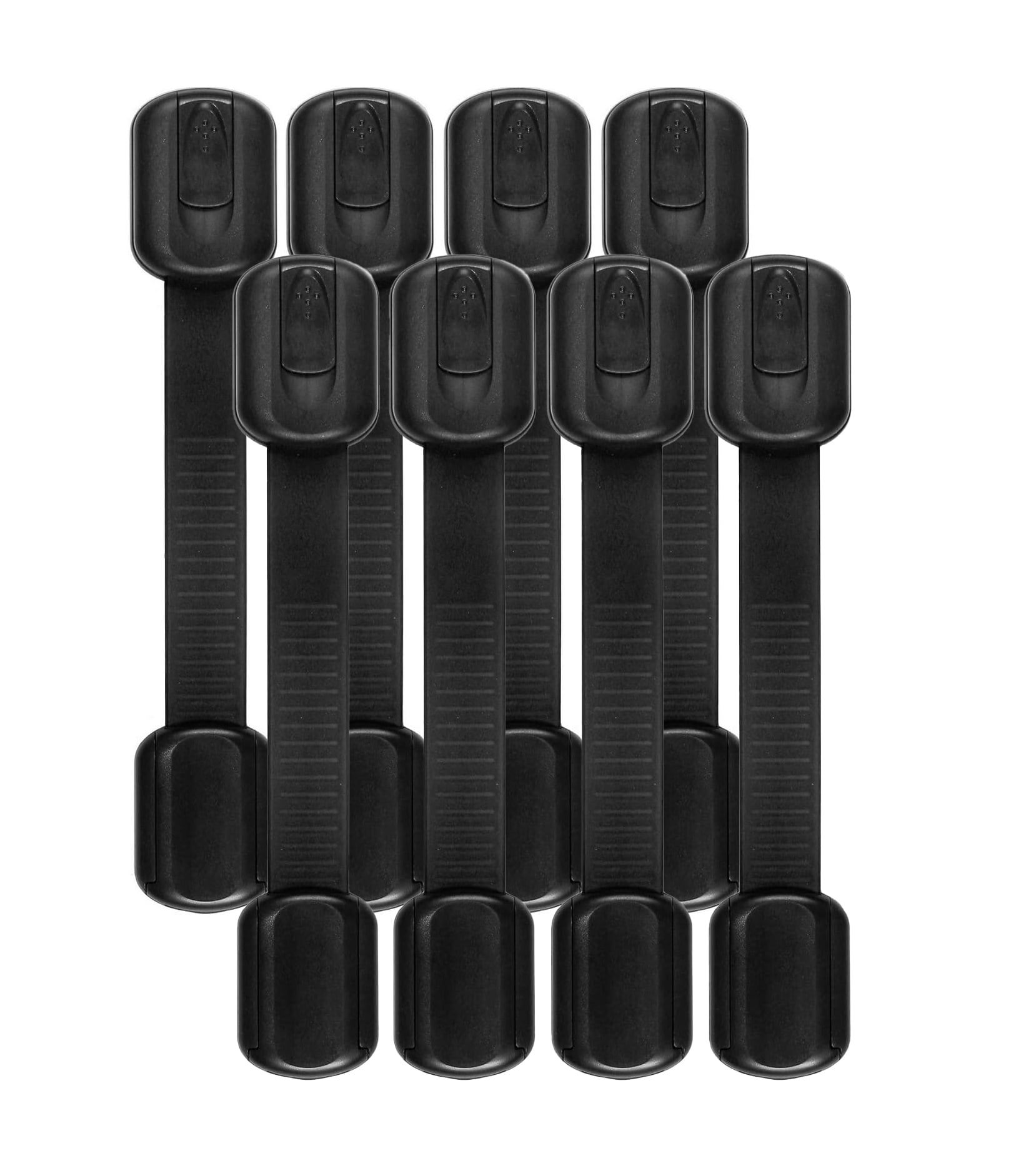 Child Baby Safety Cabinet Locks - Adjustable Strap Baby Proof Latches ...