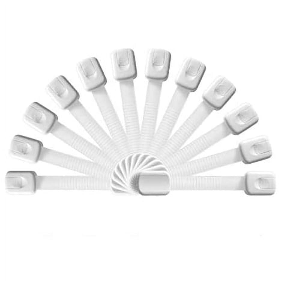 Child& Baby Safety Locks Adjustable Strap and Latch System No Tools ...