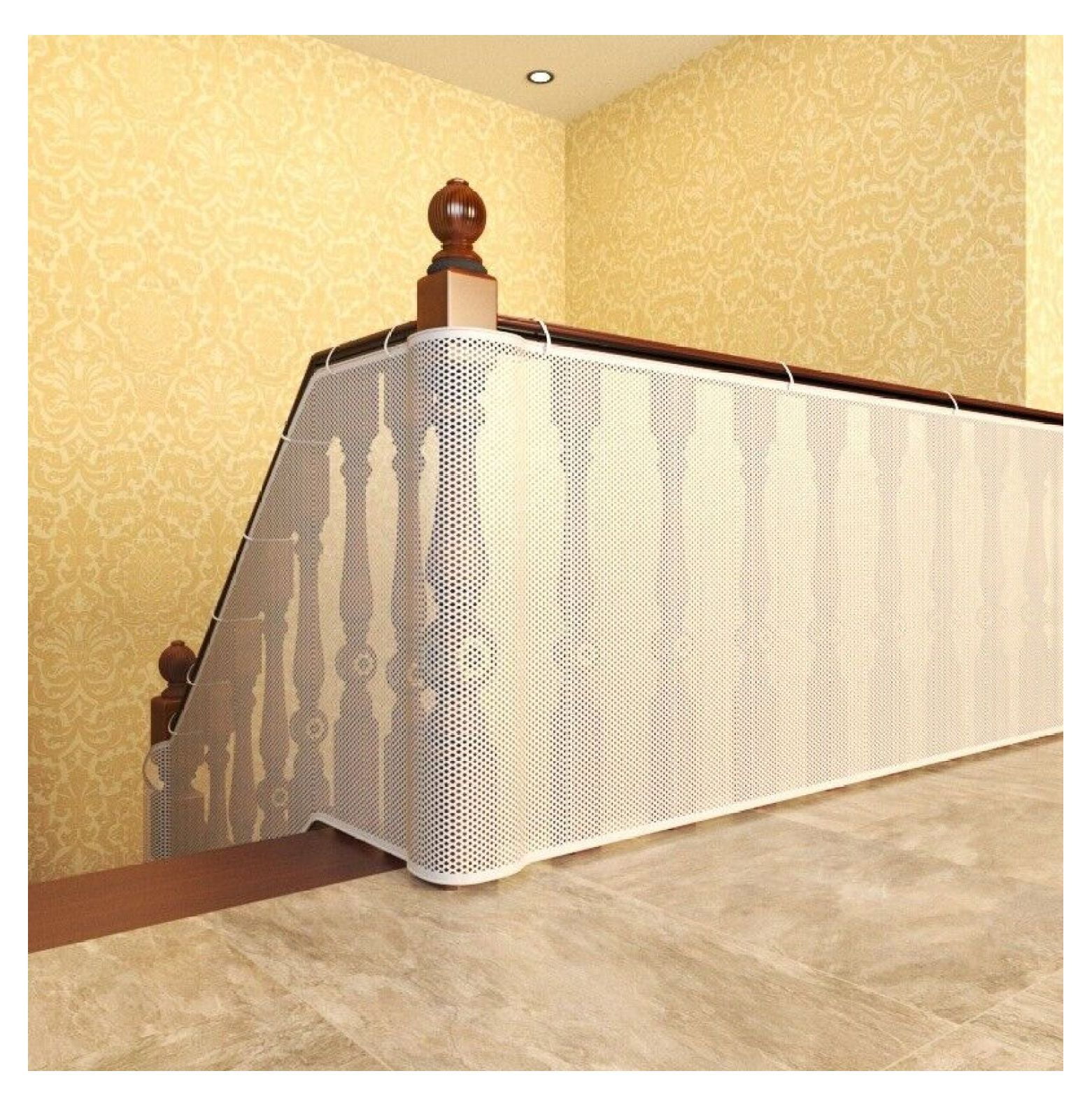 Child Baby Safety Net Banister Guard Baby Safety Rail Balcony Stairs ...