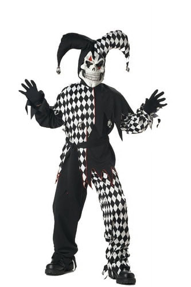 Free Shipping! Evil Jester Boys' Child Halloween Costume - Walmart.com