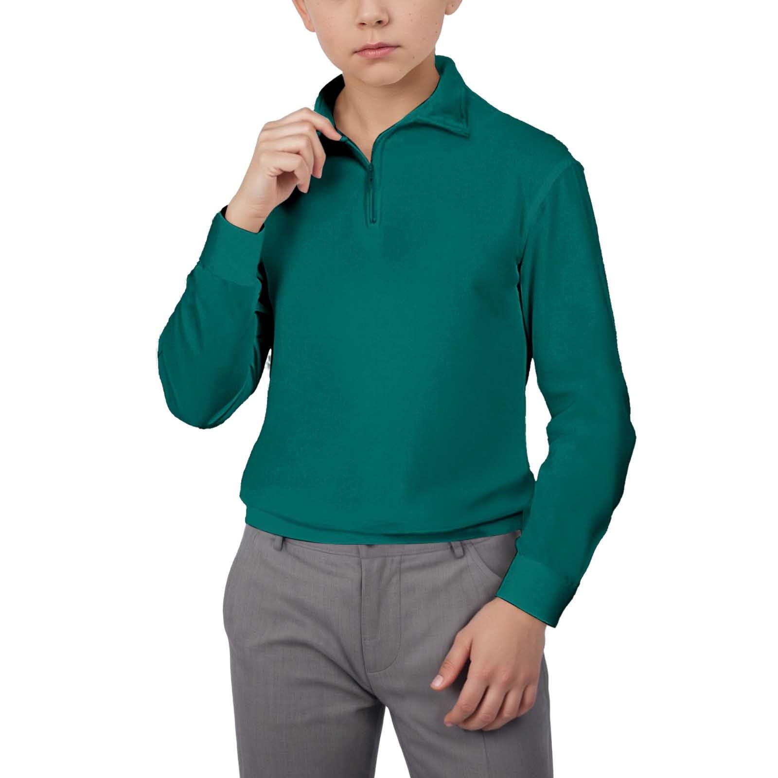 Child Boys Girls Long Sleeve Solid Pullover Tops Keep Warm Sweatshirts Clothes Fruit Pack Boys ...