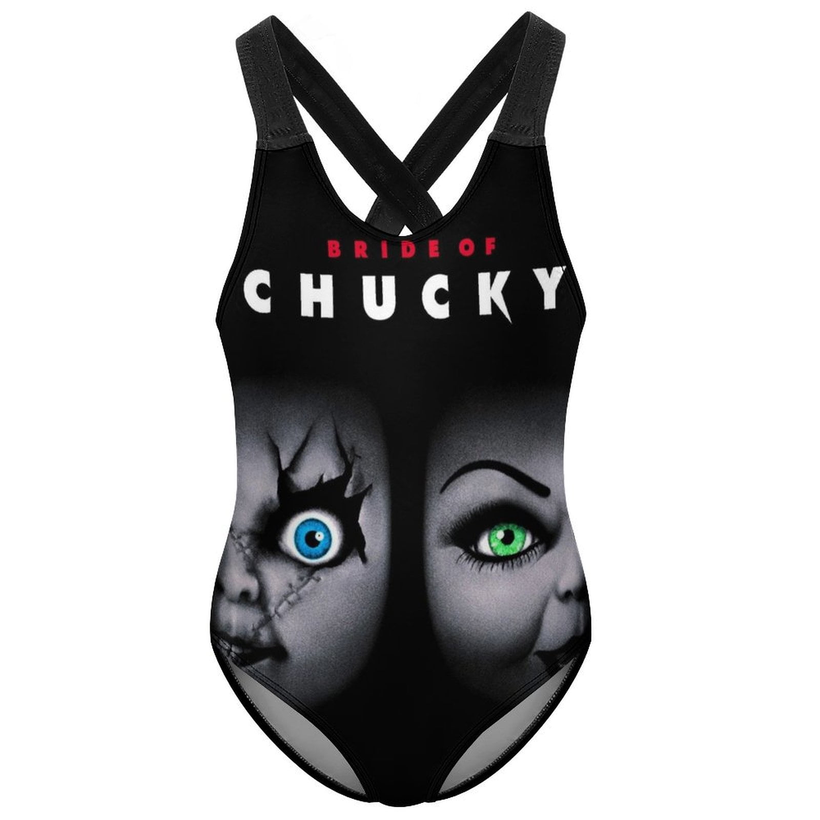 Child Bride Of Chucky Girl's One-piece Swimsuit Summer Children's Beach ...