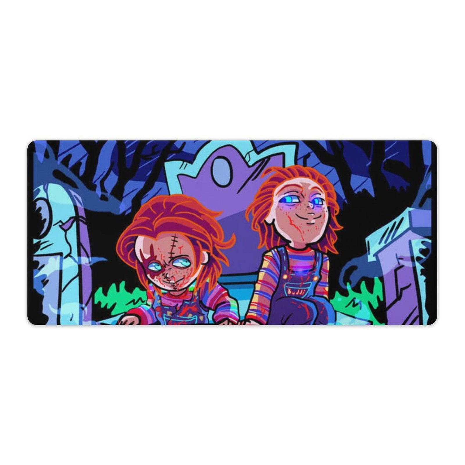 Child Cartoon Play Chucky Extended Gaming Mouse Pad No-sliped Large ...