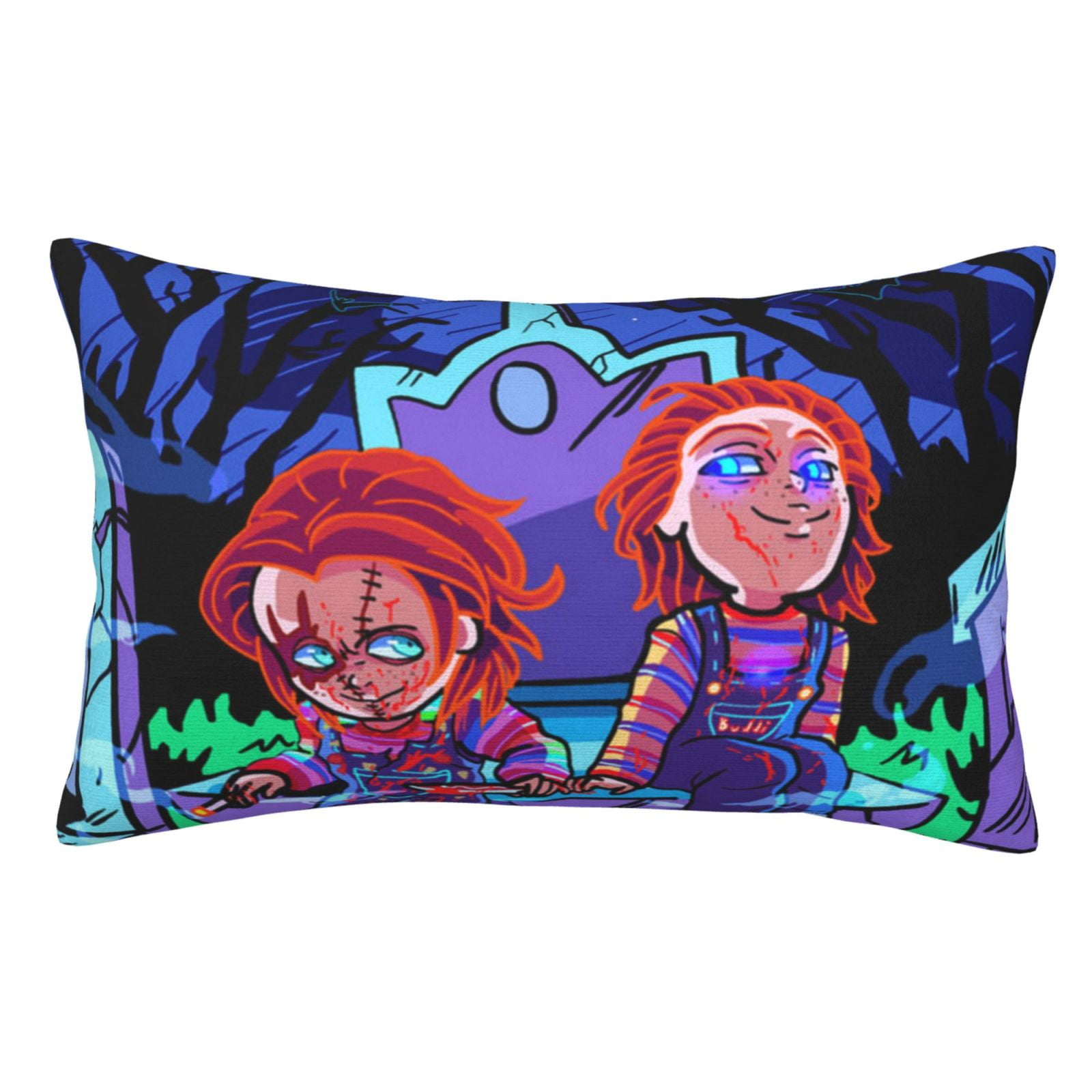 Child Cartoon Play Chucky Pillowcase Decor Cushion Pillow Covers With ...