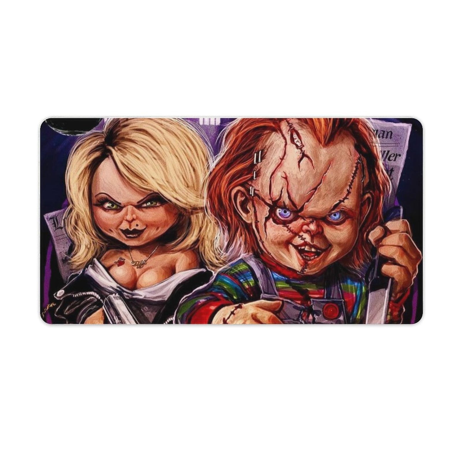Child Chucky Extended Gaming Mouse Pad No-sliped Large Desk Mat ...