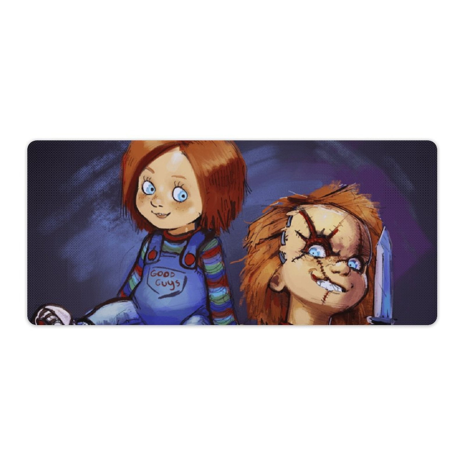 Child-Chucky Extended Gaming Mouse Pad No-sliped Large Desk Mat ...