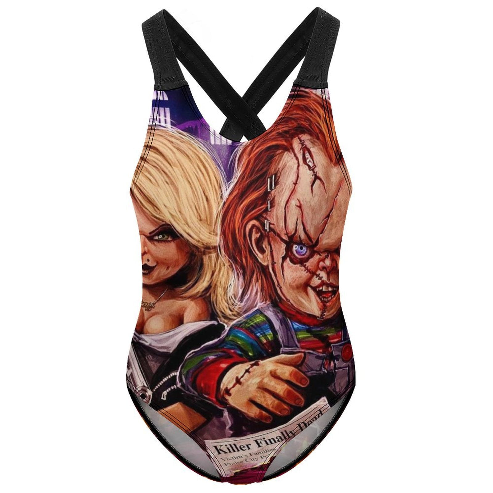 Child Chucky Girl's One-piece Swimsuit Summer Children's Beach Swimwear ...