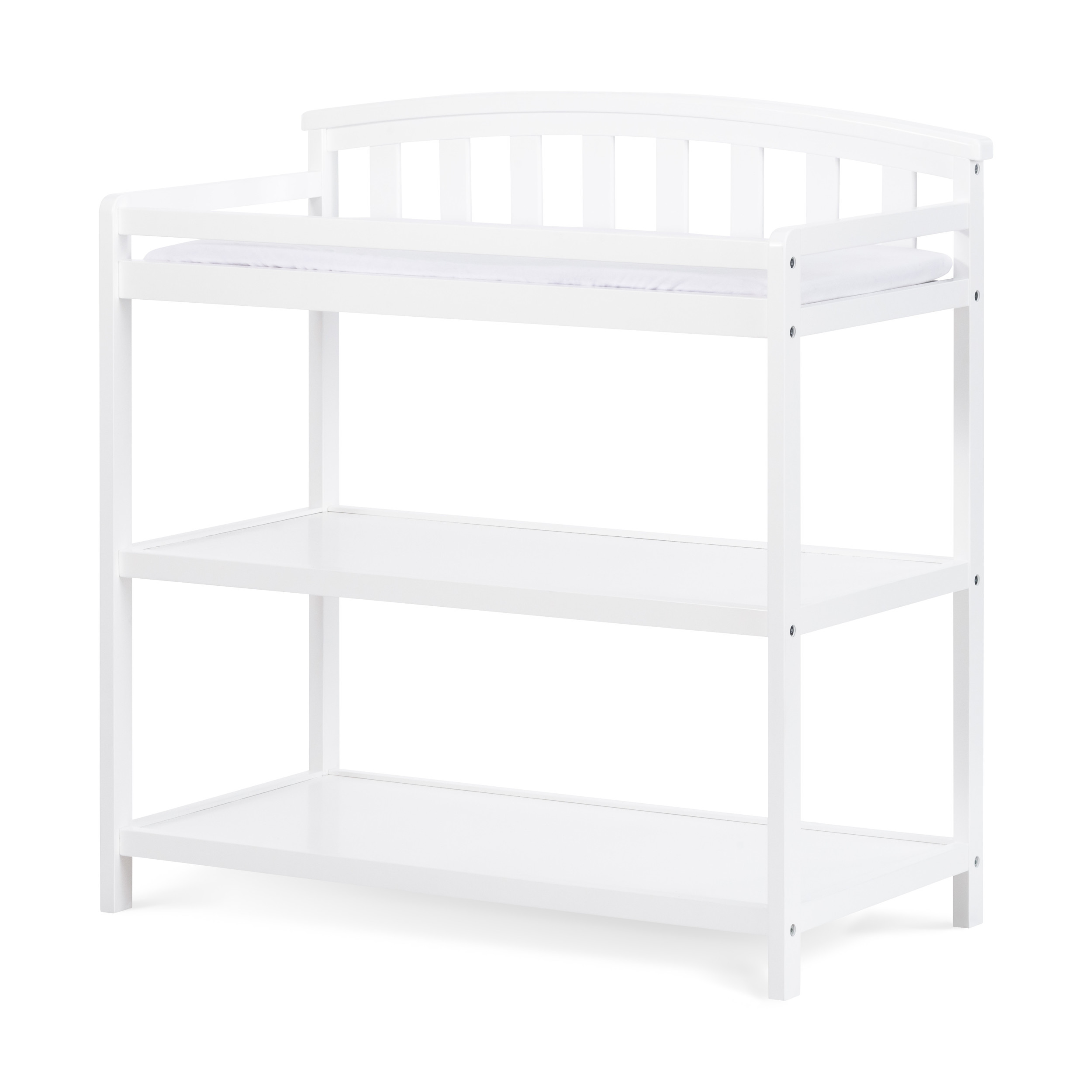 Child Craft Curve Top Changing Table (Matte White) - Walmart.com