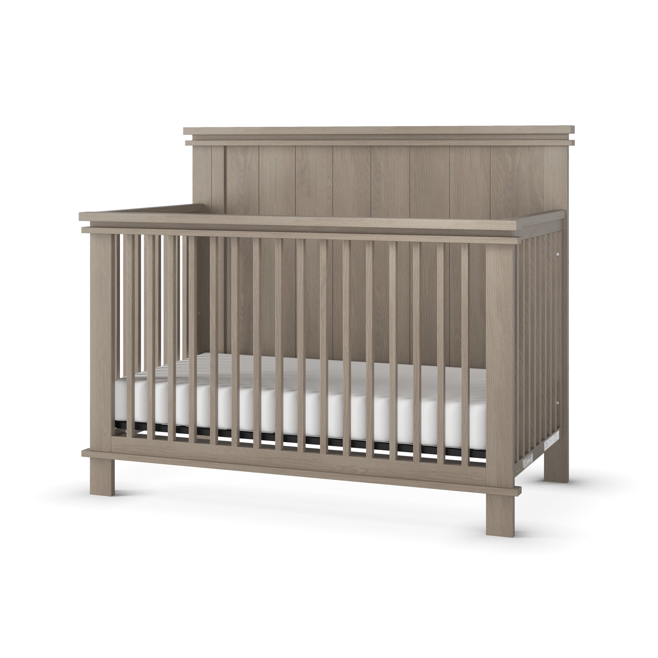 Child Craft Denman 4-in-1 Convertible Crib, Craftsman Panel Design, 2 ...