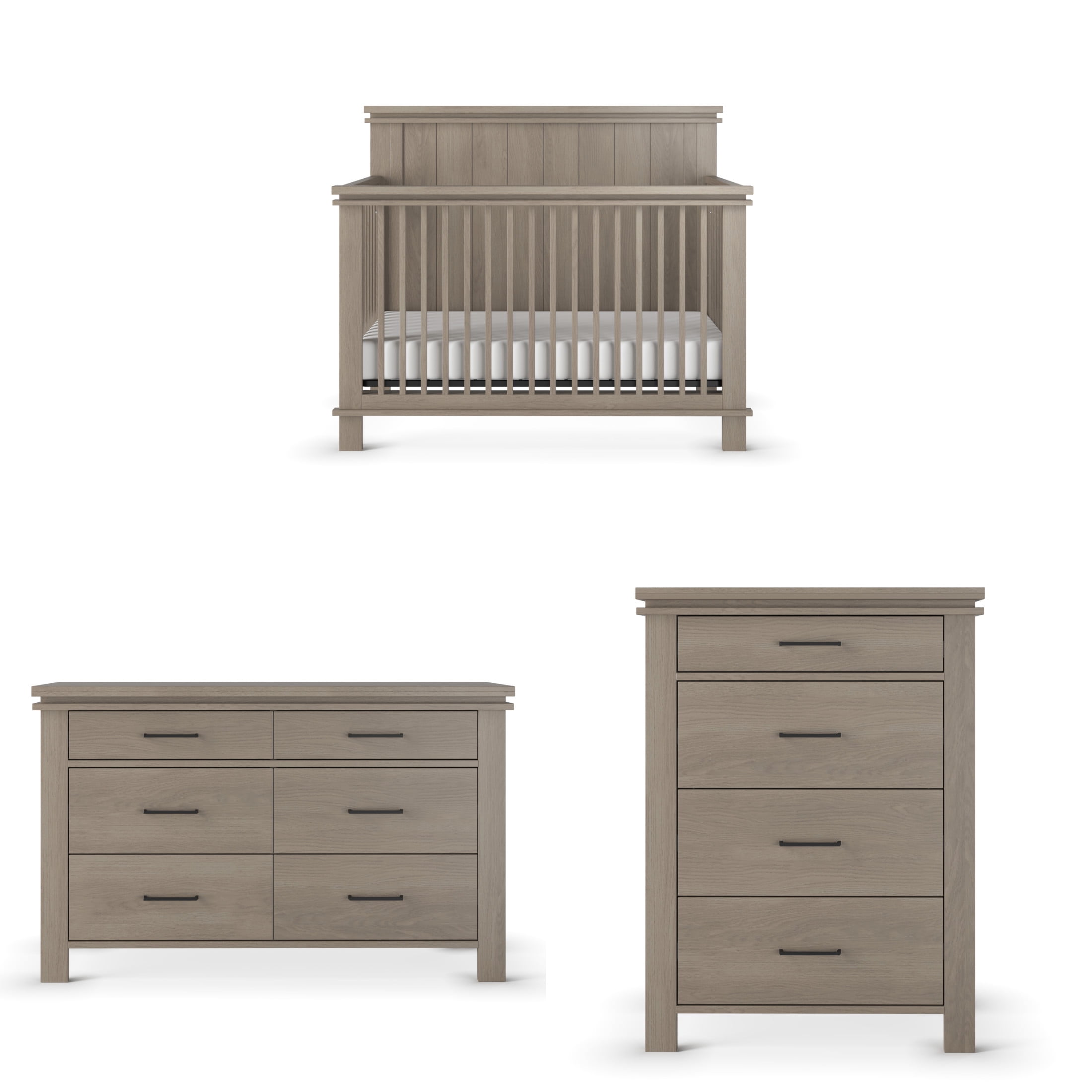Child Craft Denman Crib, Dresser and Chest Nursery Set, 3-Piece ...
