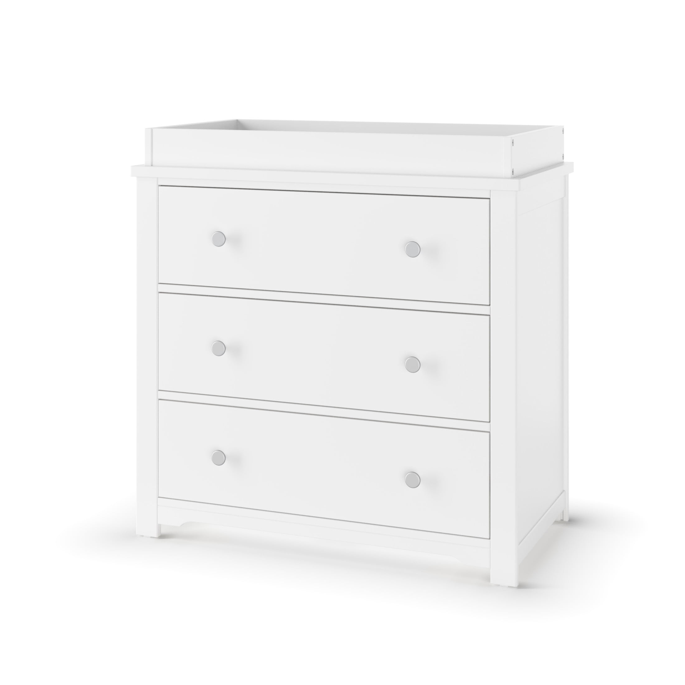 Child Craft Harmony 38" Interlocking 3-Drawer Dresser with Changing ...